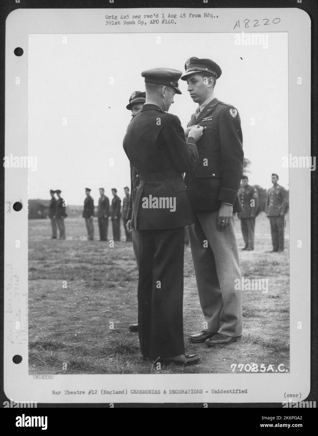 Brig. General Samuel E. Anderson Presents The Distinguished Flying ...