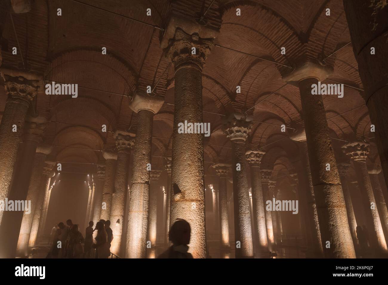 Basilica Cistern in Istanbul. Travel to Turkey background photo ...