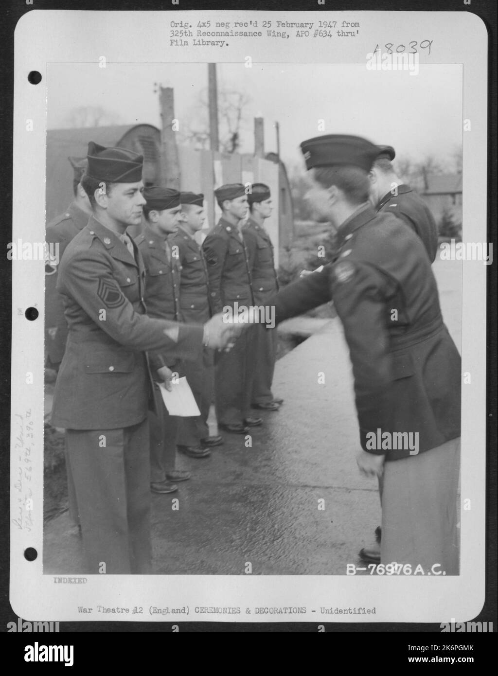 A Member Of The 569Th Bomb Squadron, 390Th Bomb Group, Is Congratulated ...