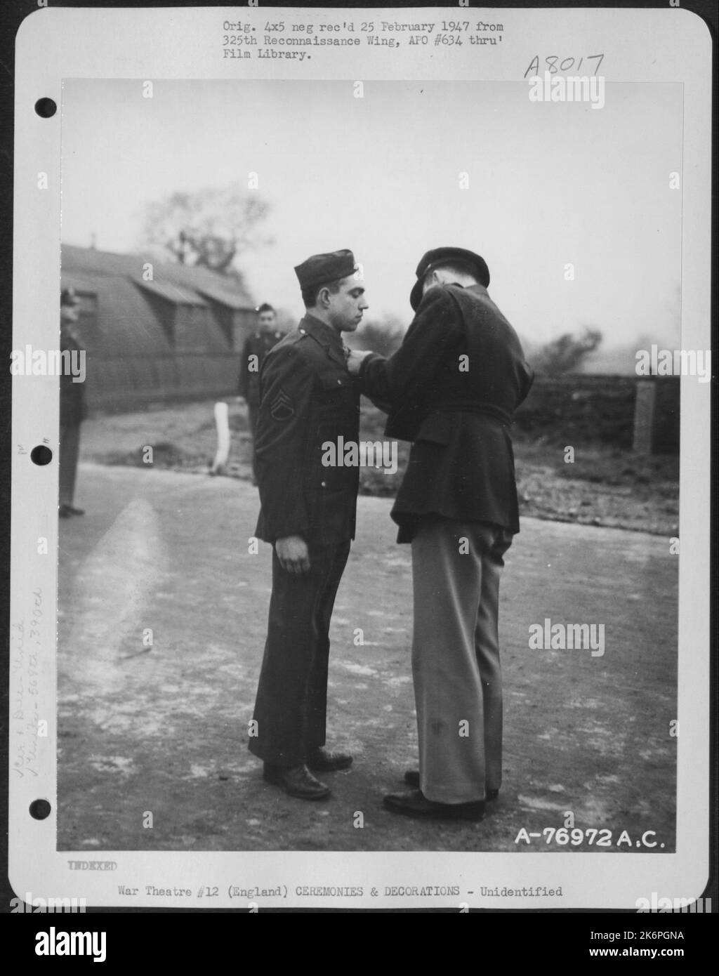 A Members Of The 568Th Bomb Squadron, 390Th Bomb Group, Receives An ...