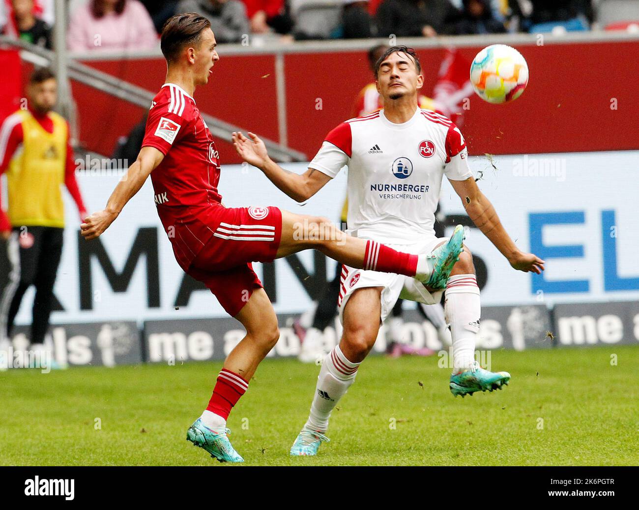 Duesseldorf, Germany. 15th Oct, 2022. Soccer: 2nd Bundesliga, Fortuna ...
