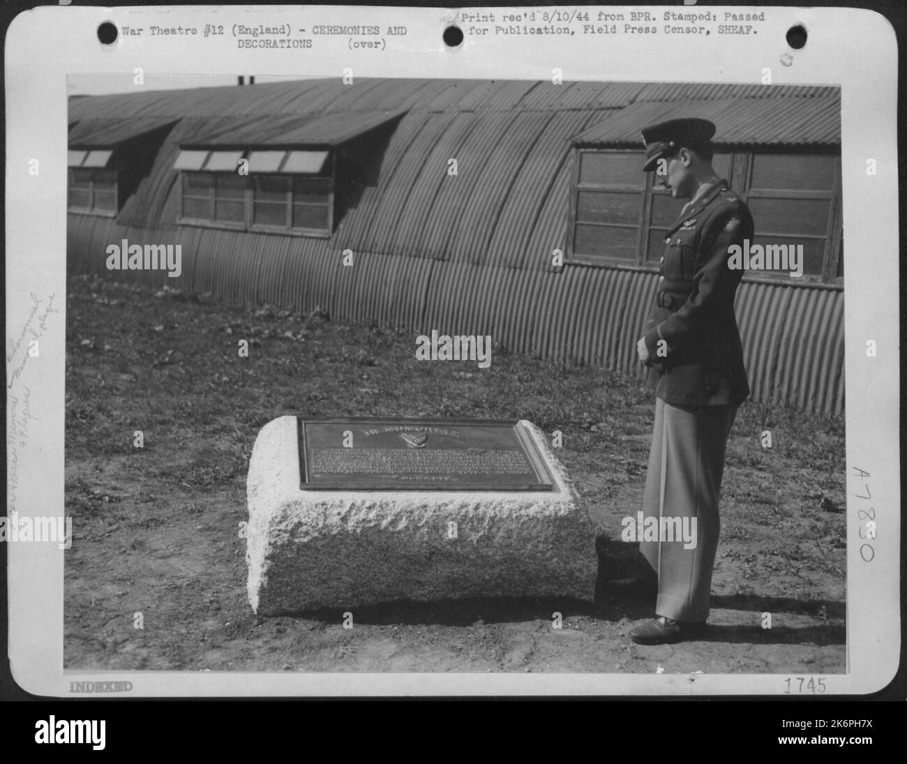 England - Colonel Elliott Van De Vanter, Jr., Washington, D.C ...