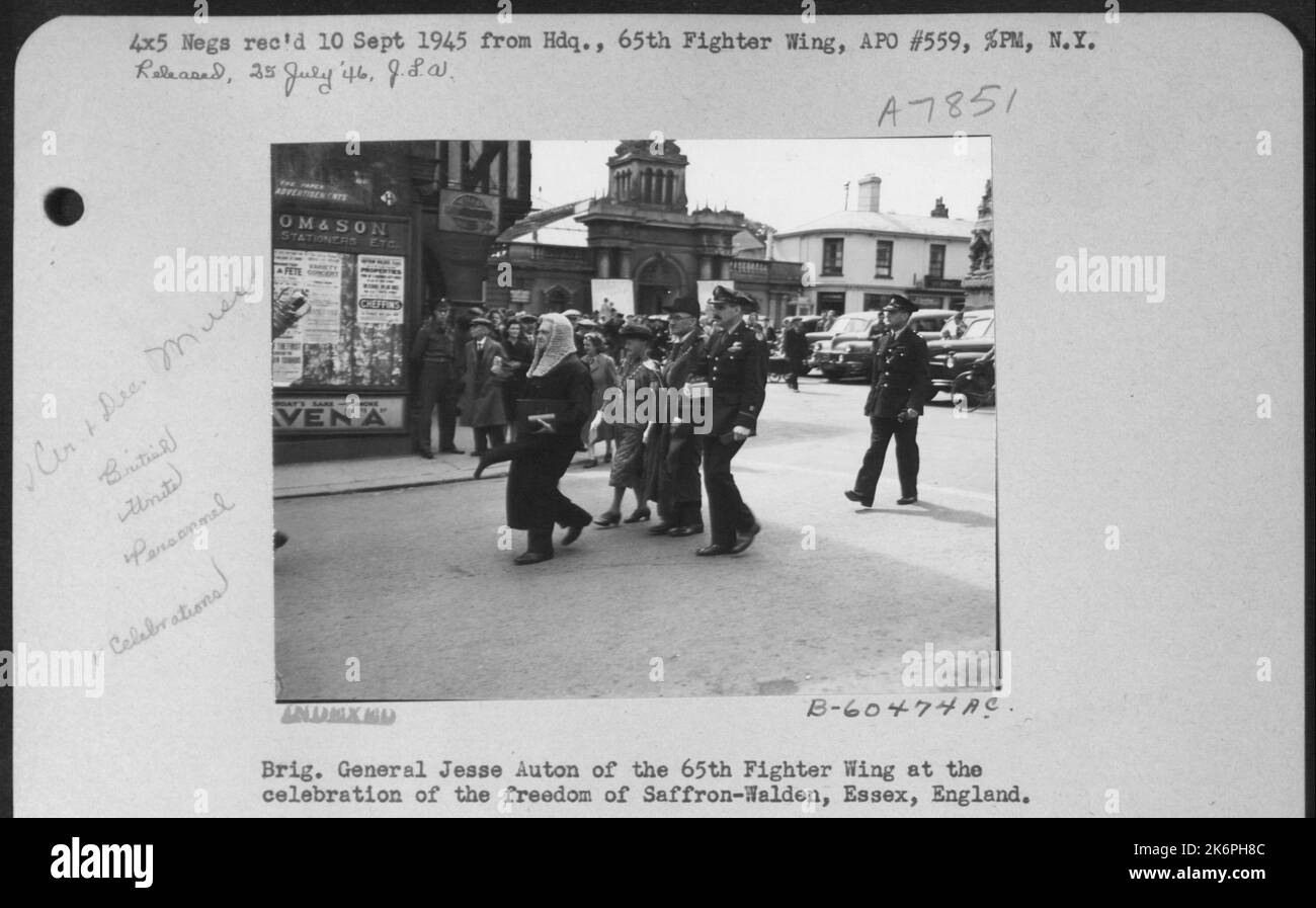 Brig Gen Jesse Auton Of The 65Th Fighter Wing At The Celebration Of The ...