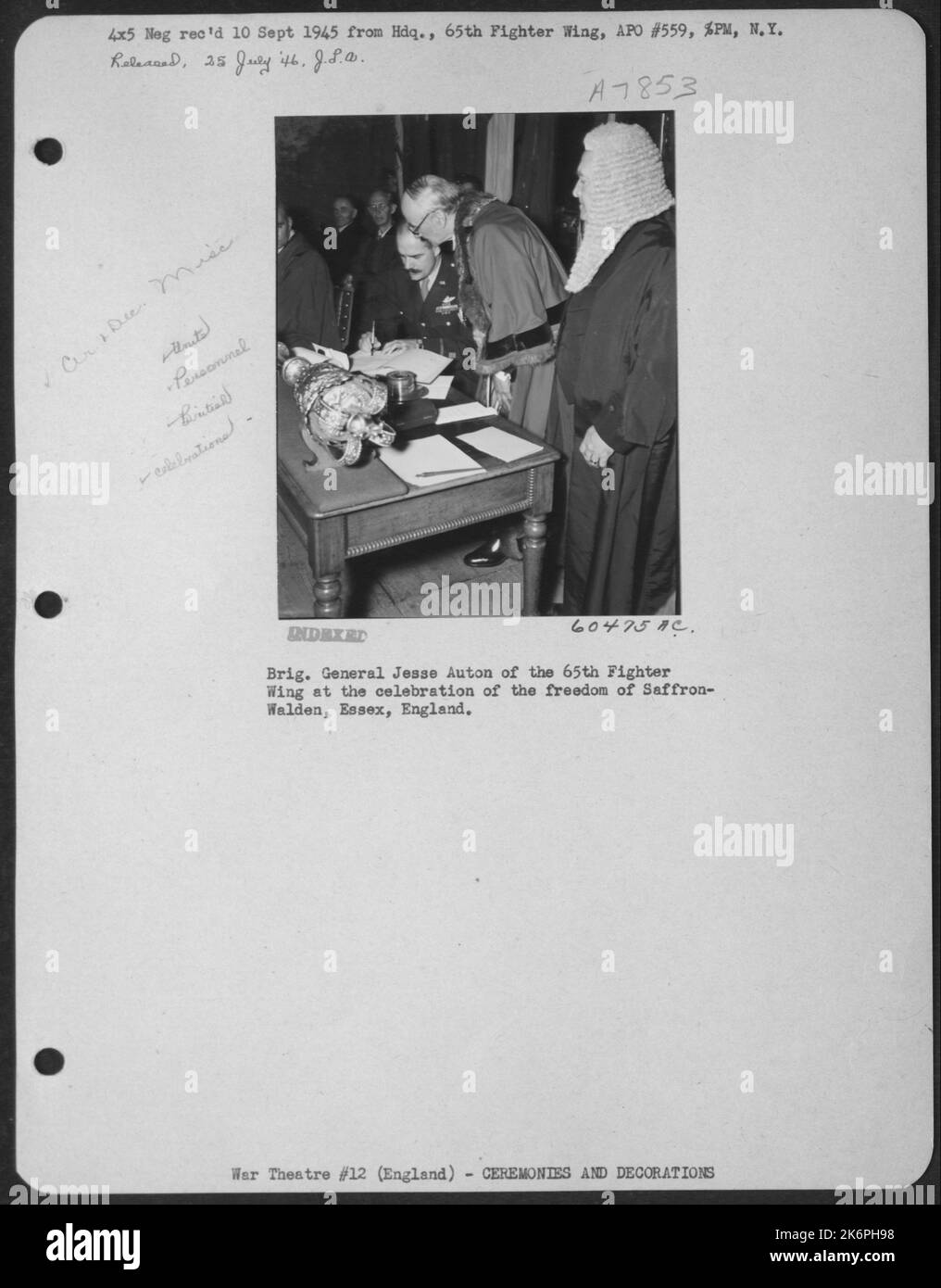 Brig Gen Jesse Auton Of The 65Th Fighter Wing At The Celebration Of The ...