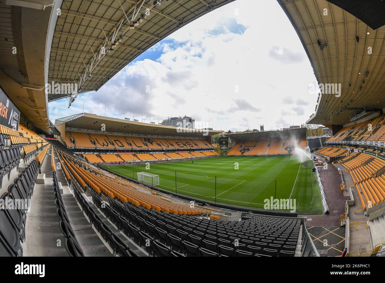 Wolverhampton, UK. 15th Oct, 2022. General view of Molineux Stadium ...