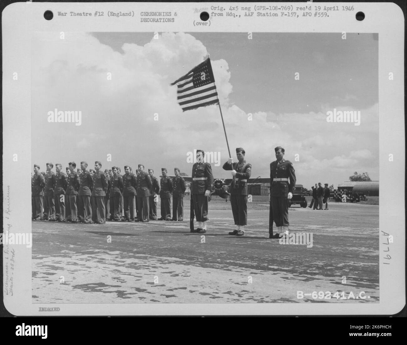 Brig. Gen. Murray C. Woodbury Inspects Members Of The 353Rd Fighter ...