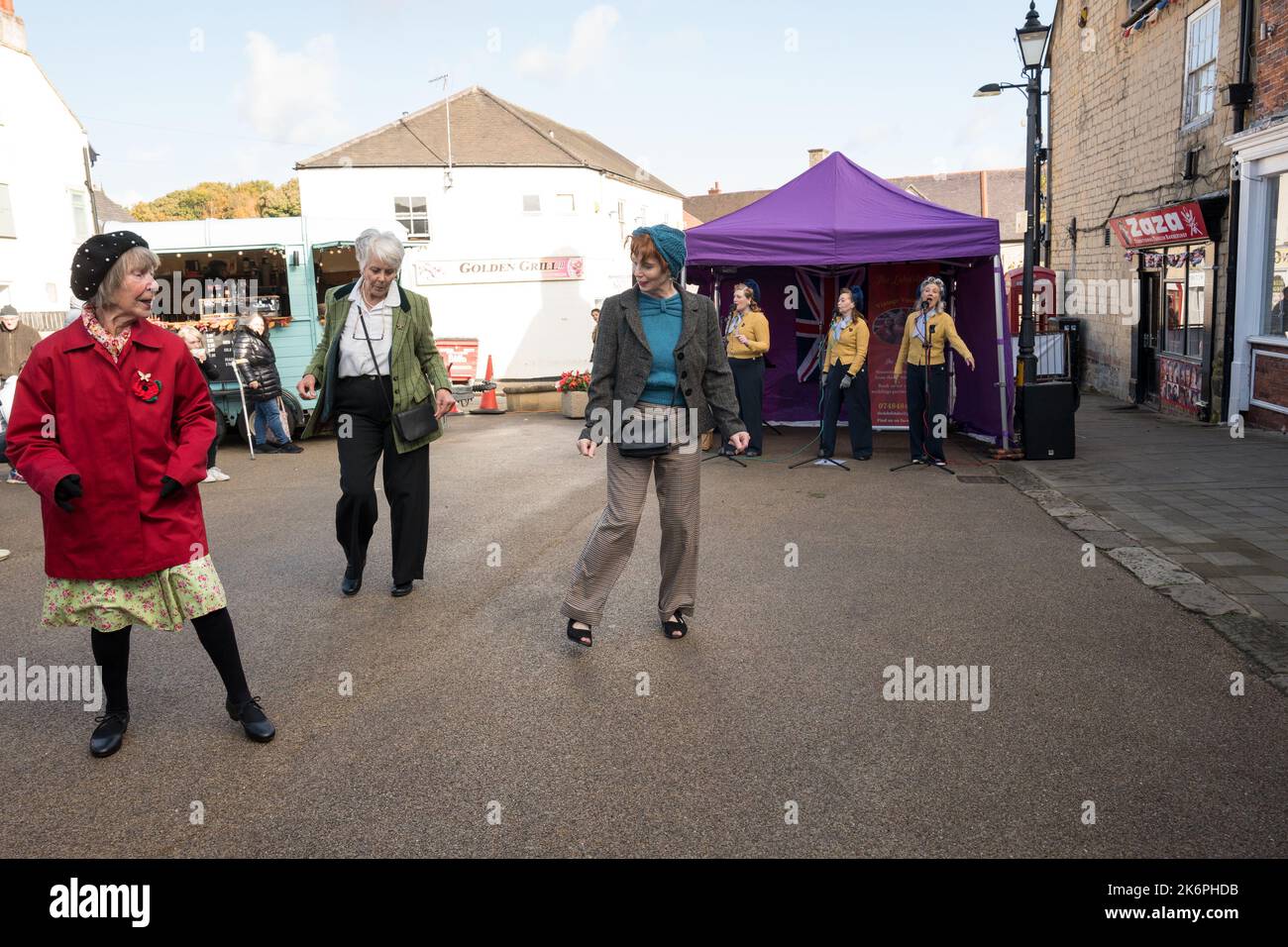 Female dancers in military hi-res stock photography and images - Alamy
