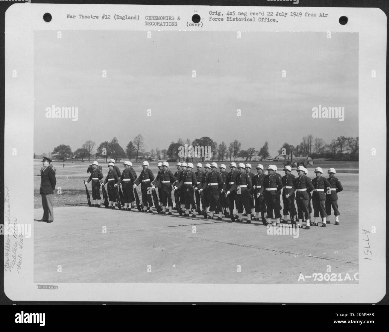 During A Ceremony On 2 May 1944, The 410Th Bomb Group Took Possession ...