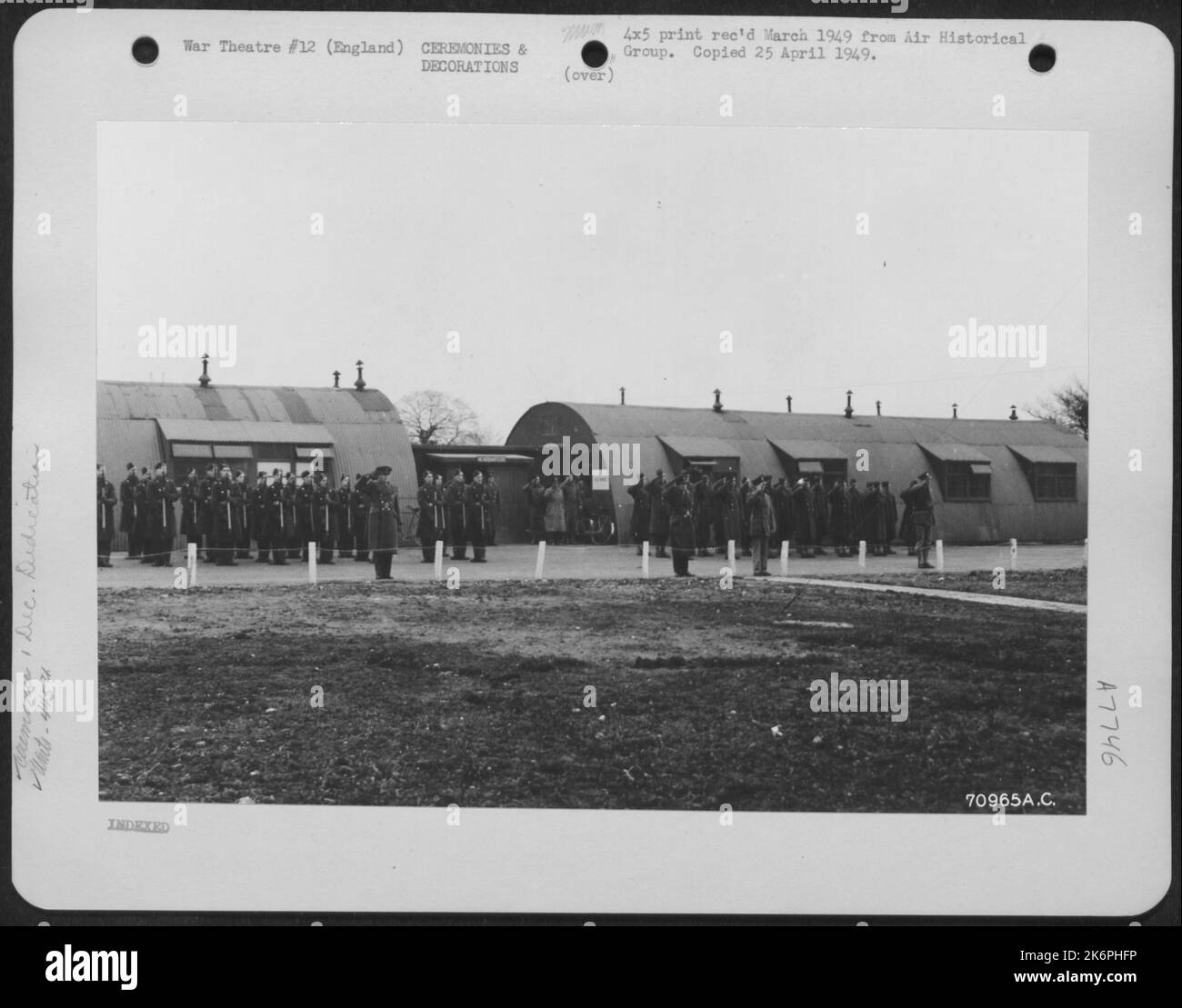 During A Ceremony On 4 January 1944 The 445Th Bomb Group Took ...