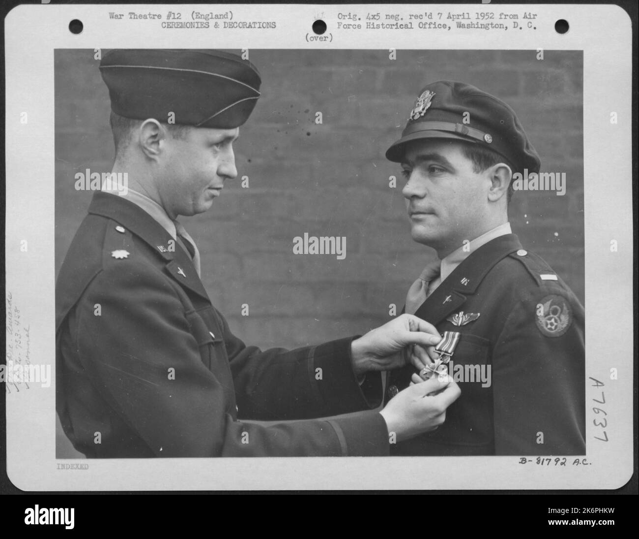 1St Lt. Mercer Of The 755Th Bomb Squadron, 458Th Bomb Group Is ...