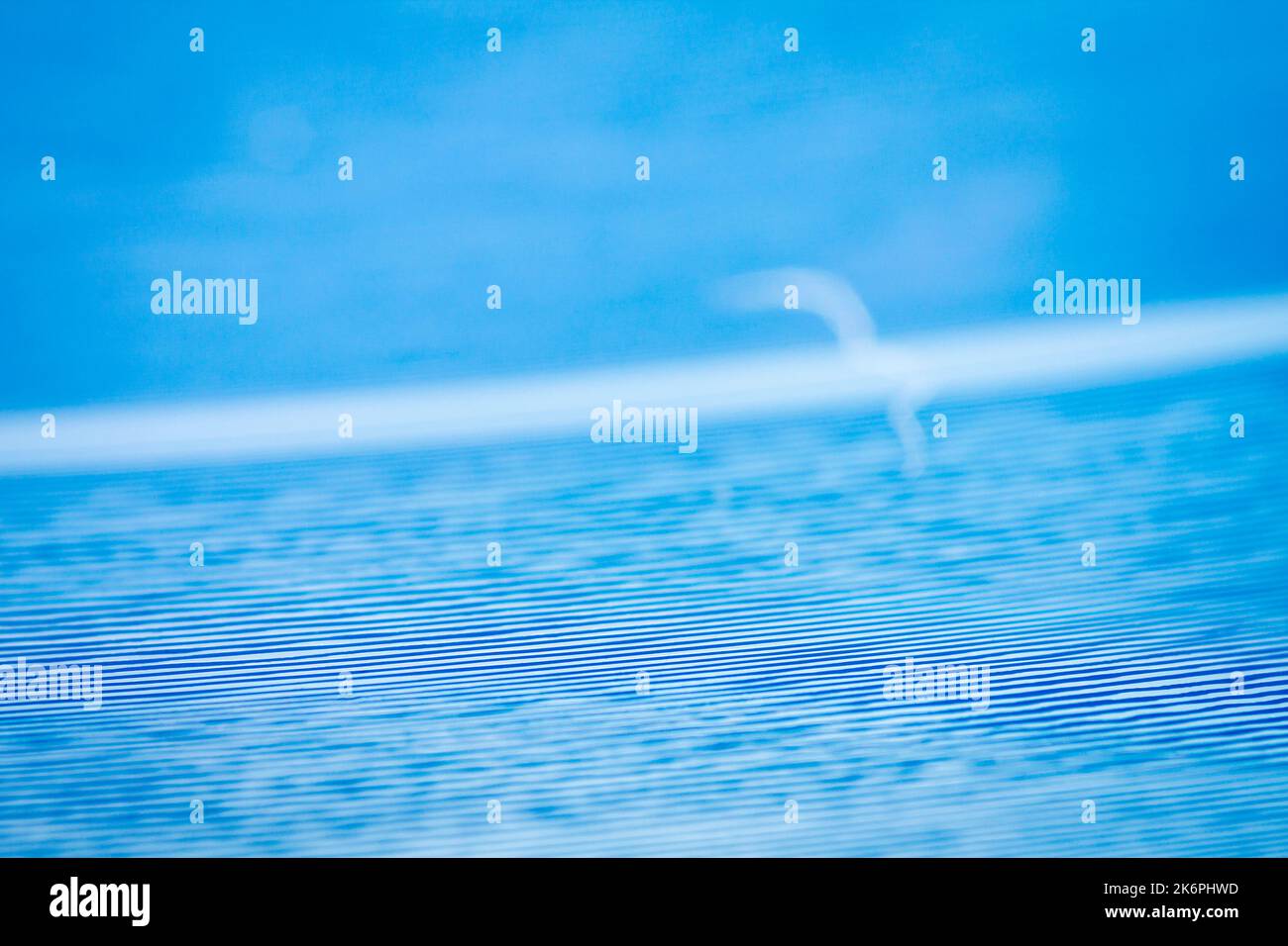 Macro shot of blue color vinyl record. Surface of an old vinyl record ...
