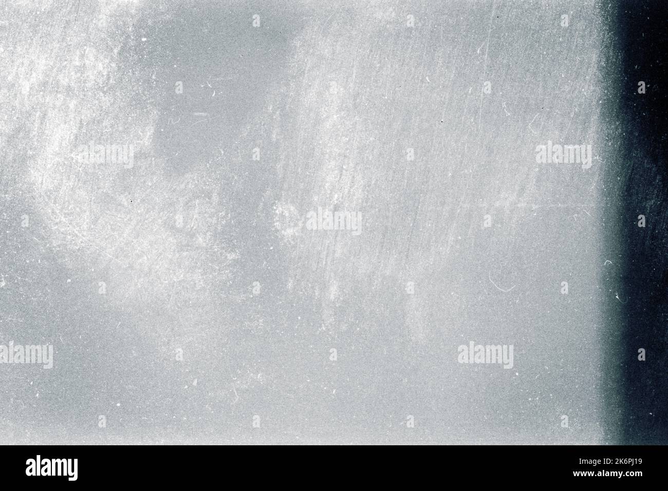 Blank grained film strip texture background with heavy grain and dust ...