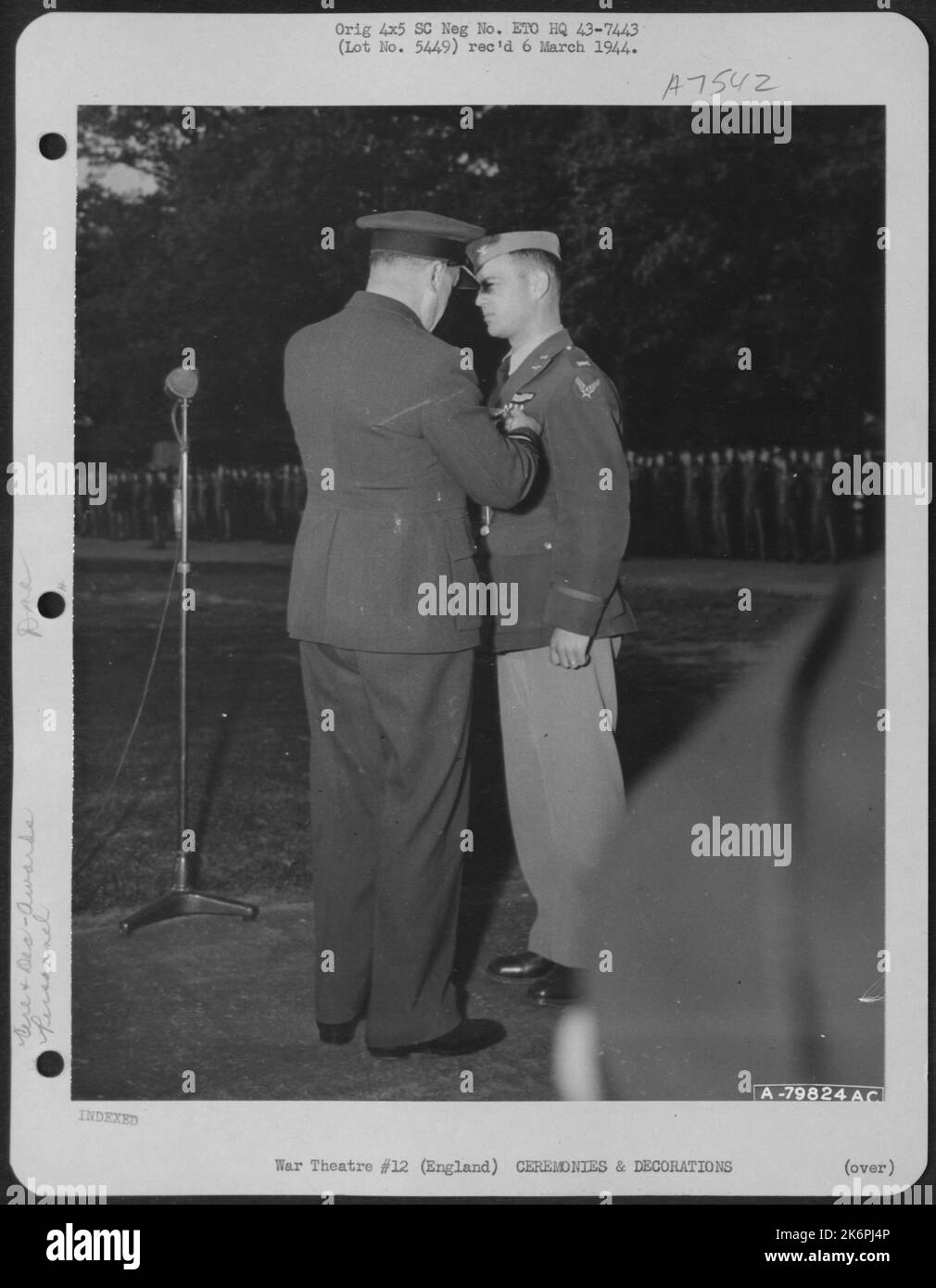 Air Marshall Sir Leigh-Mallory Presents The British Distinguished ...