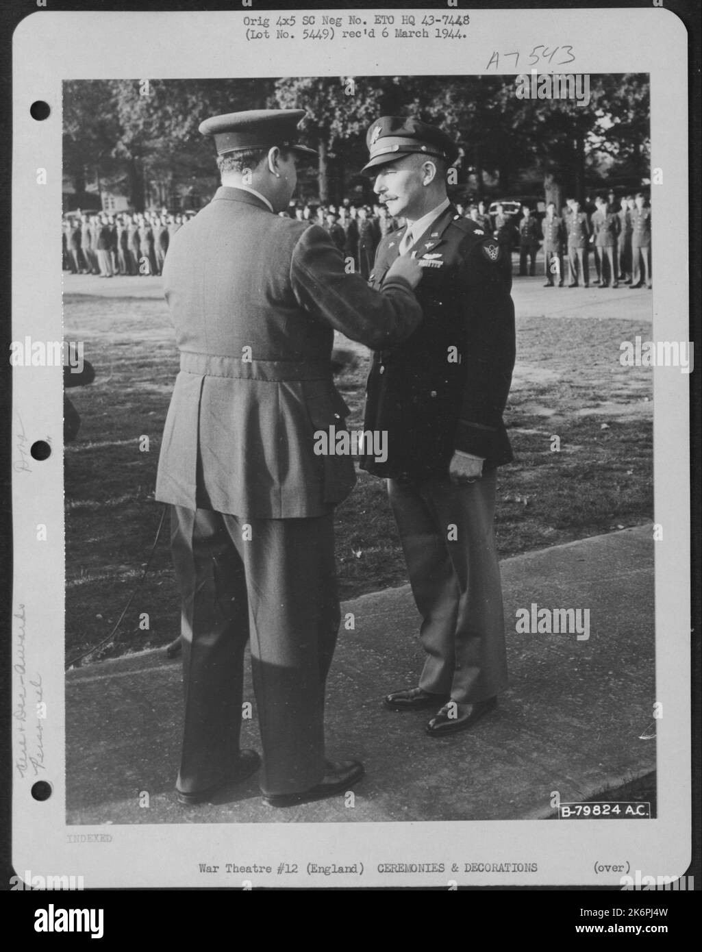 Air Marshall Sir Leigh-Mallory Presents The British Distinguished ...