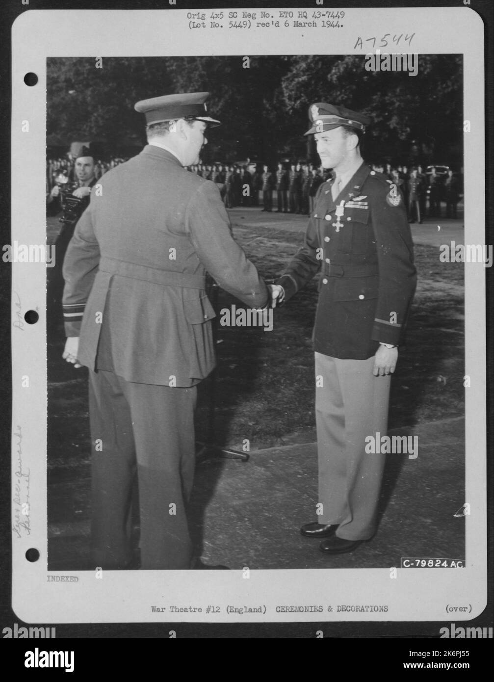 Air Marshall Sir Leigh-Mallory Presents The British Distinguished ...