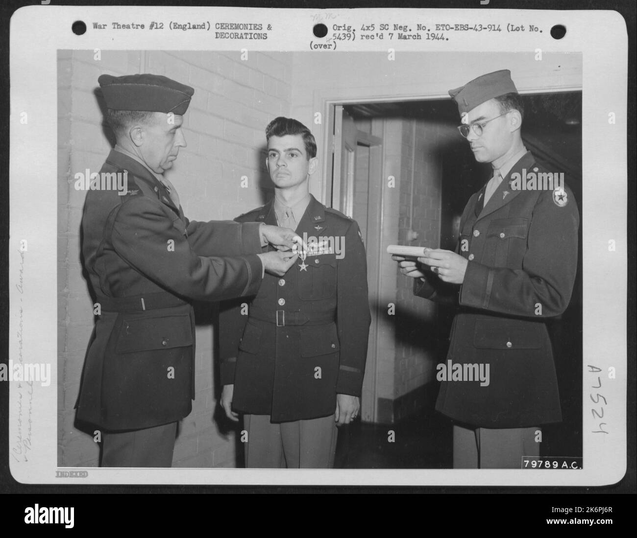 1St Lt. George B. Beckhelm Of Homewood, Illinois Is Presented The ...