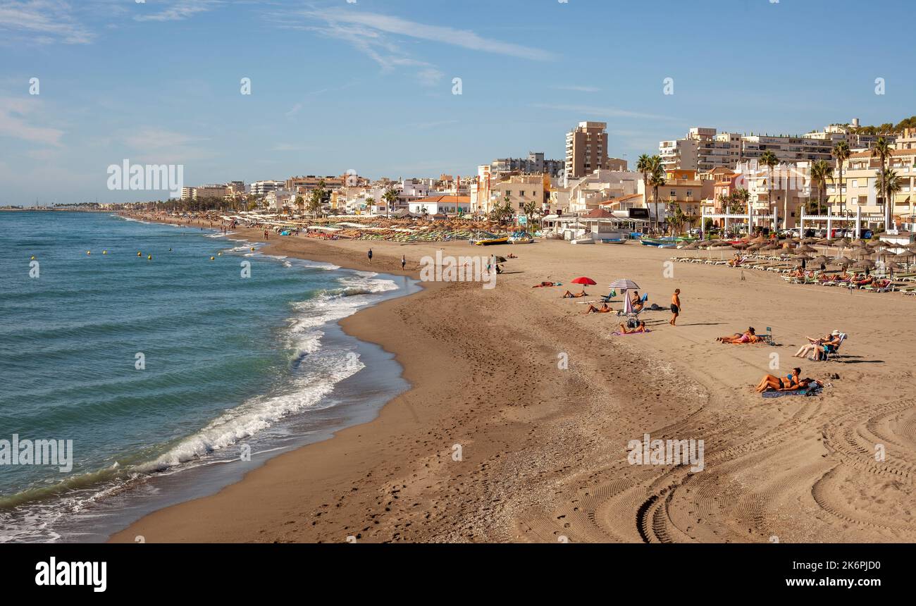 Editorial Torremolinos, Spain - September 26, 2022: Torremolinos in the ...
