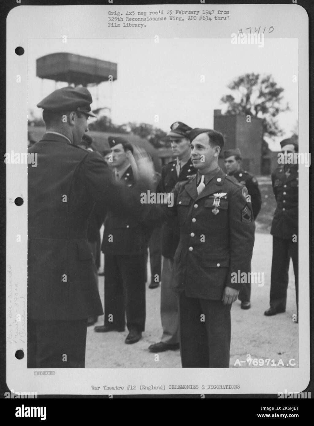 T/Sgt. Lindmark Of The 390Th Bomb Group After Receiving The ...