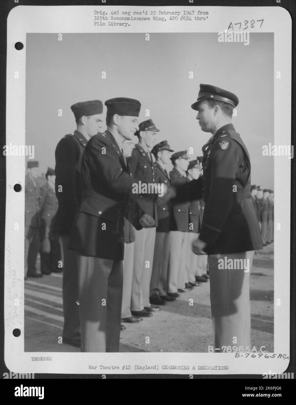 Major Pennebaker Of The 390Th Bomb Group Is Congratulated After ...