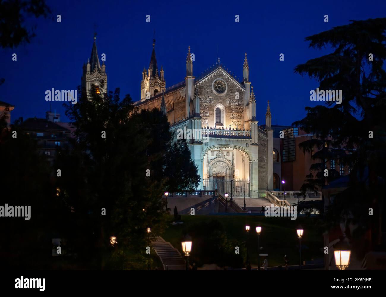Editorial Malaga, Spain - September 30, 2022: The Church of Saint ...