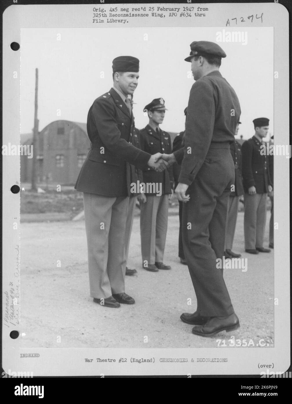 Major Williams Of The 309Th Bomb Group Is Congratulated After ...