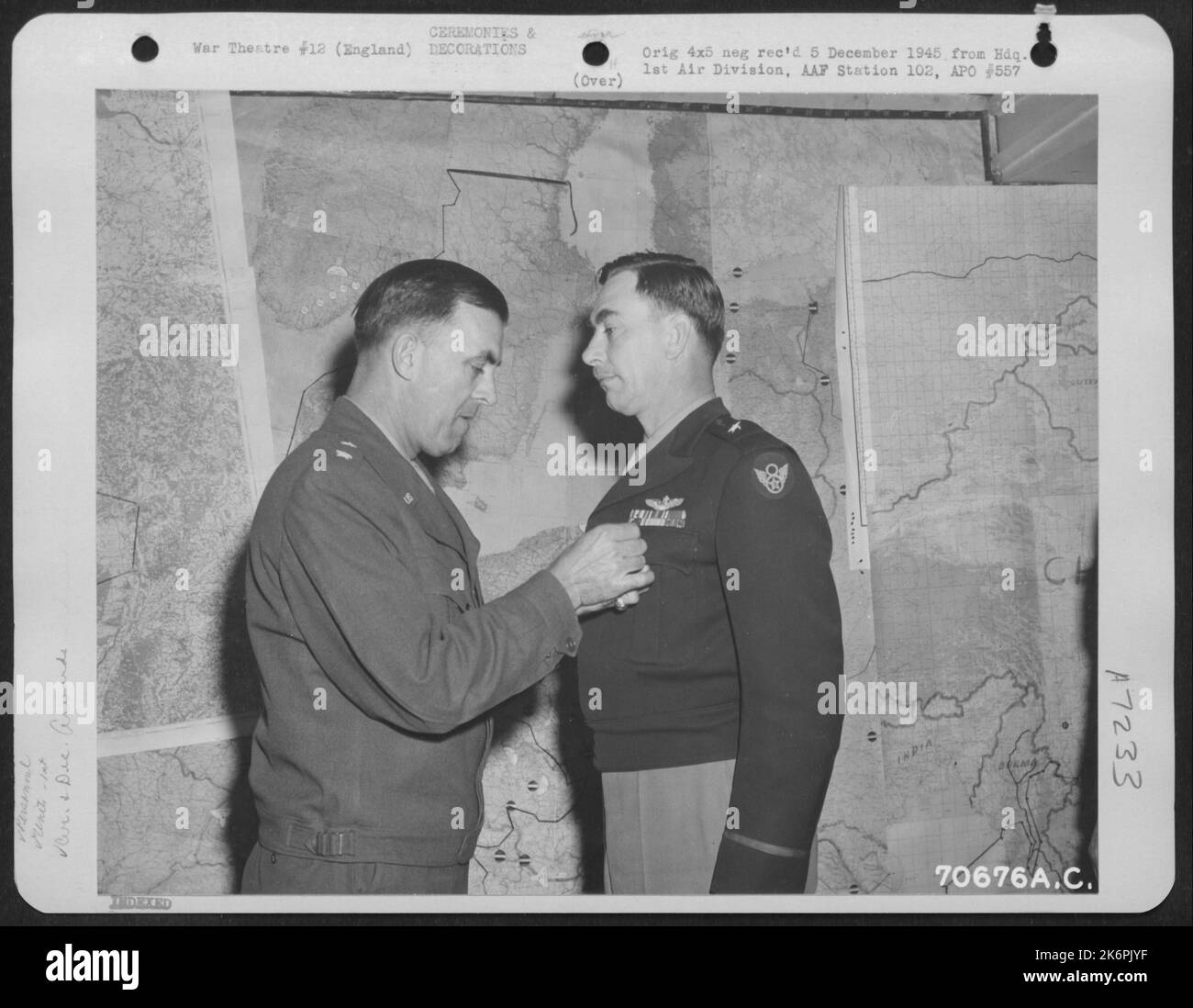 Brig. General M.E. Gross Is Presented The Distinguished Service Medal ...