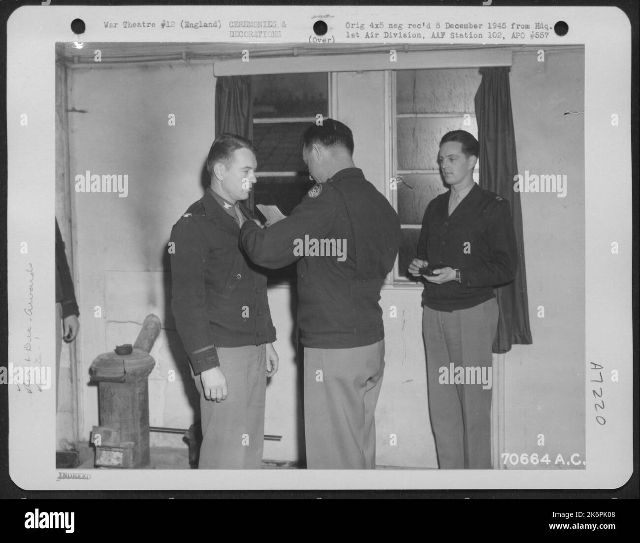 Colonel Whetstone, Attached To Hdq., 1St Bomb Division, Receives An ...