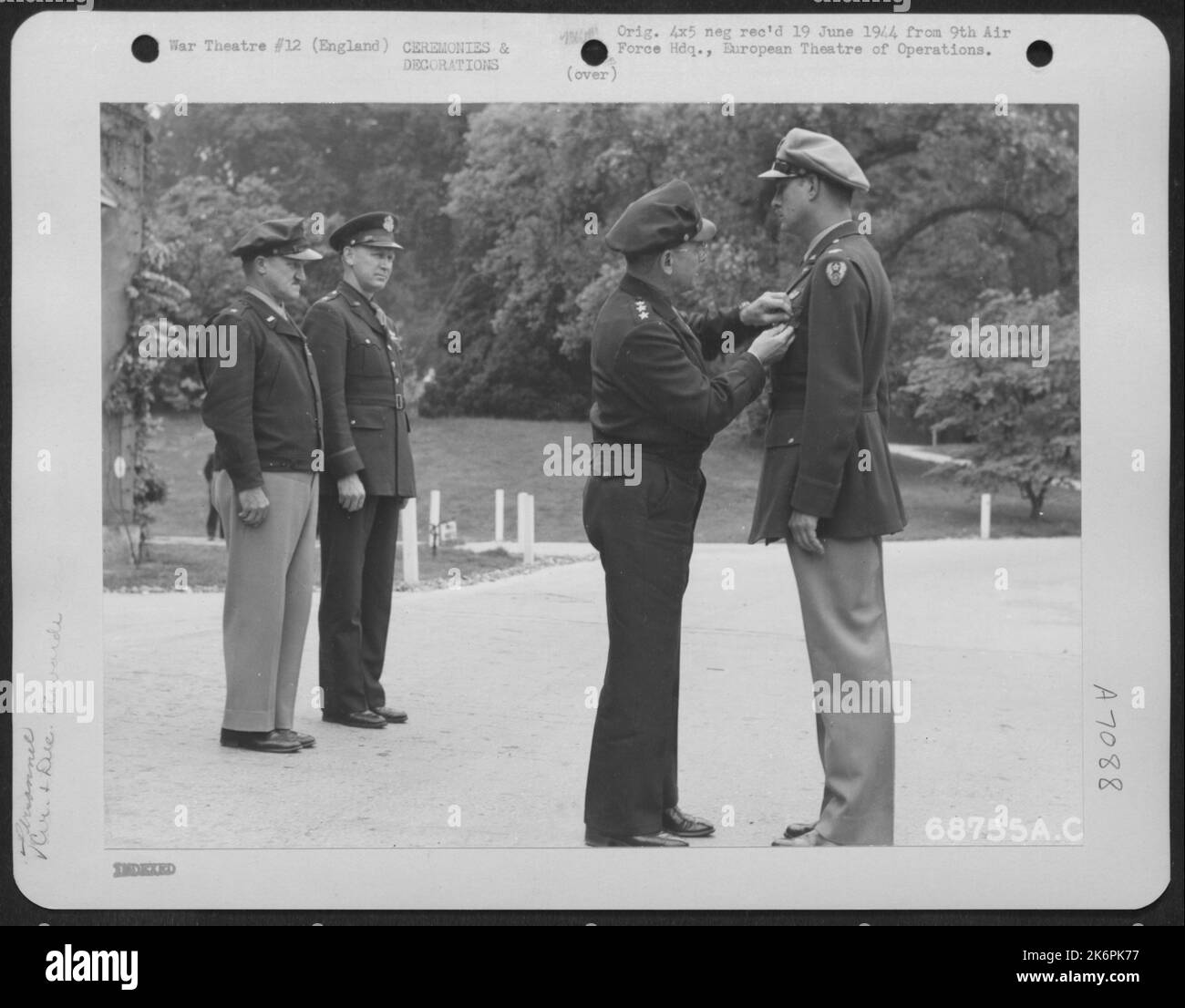 Lt gen otto p weyland Black and White Stock Photos & Images - Alamy