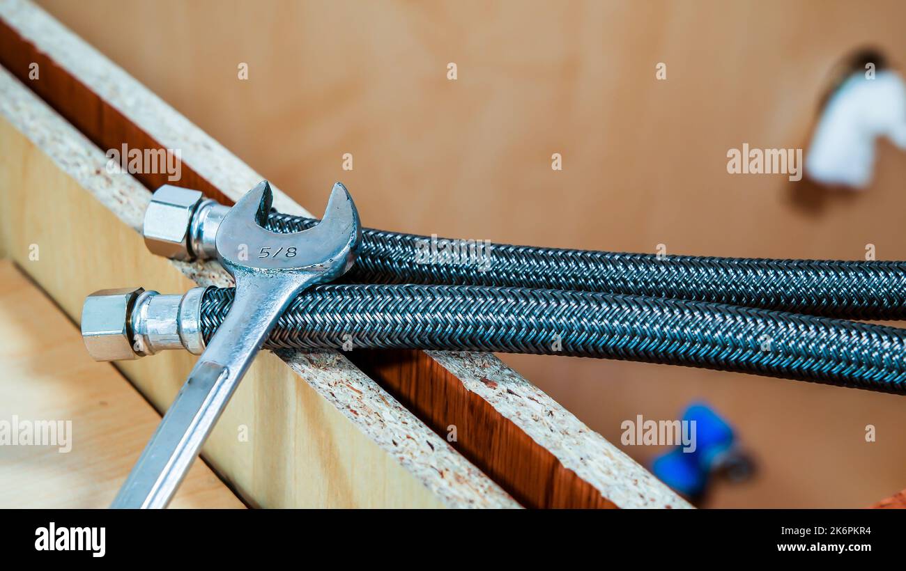 Faucet wrench hi-res stock photography and images - Alamy