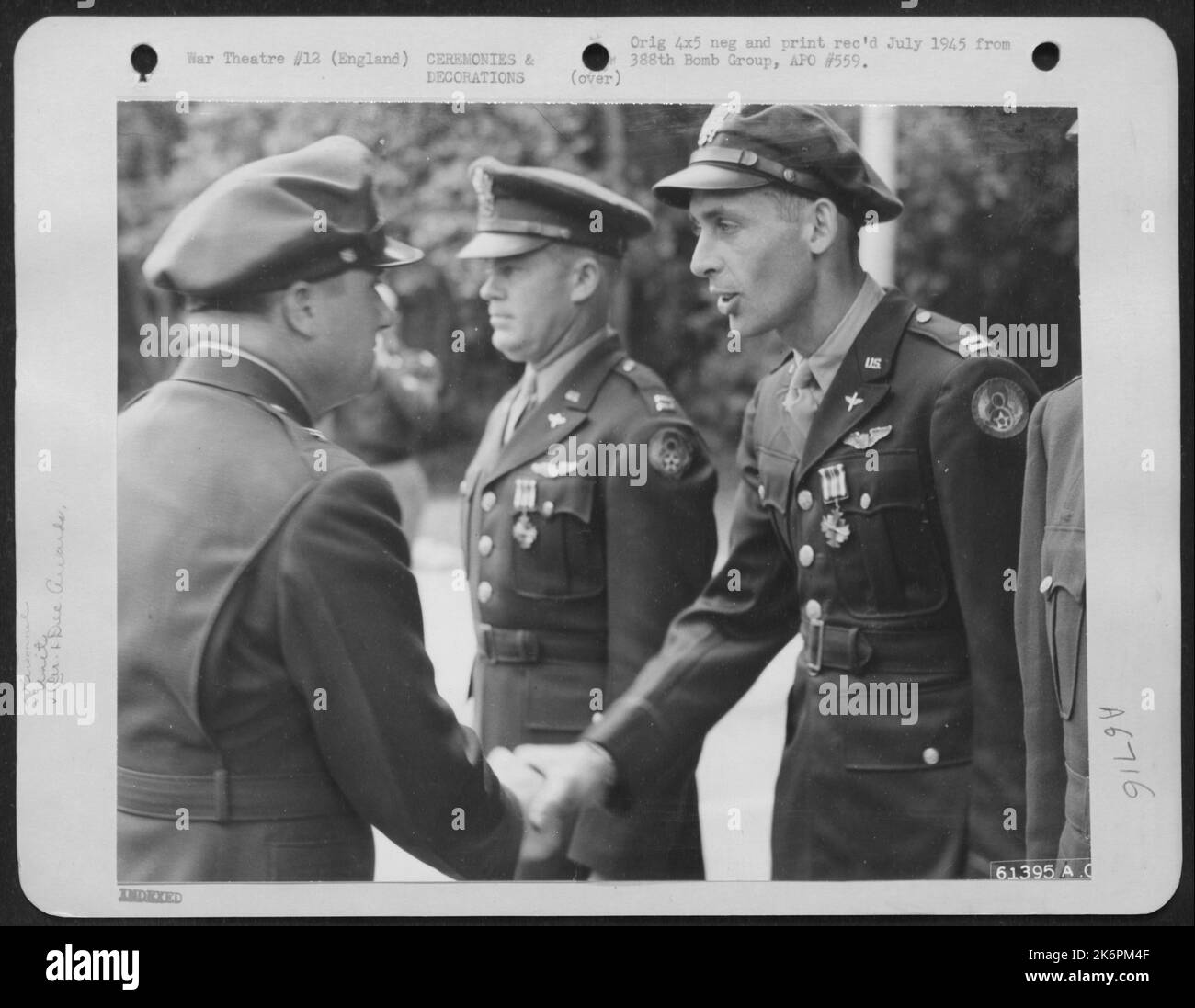Brig. Gen. Archie J. Old, Jr., Congratulates Captain Joseph N. Goodman ...