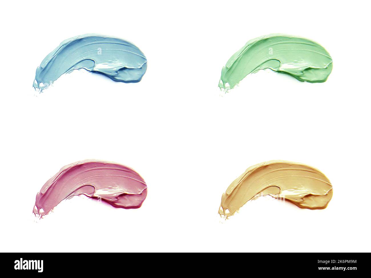 Mask clay is blue. Texture. Selective focus Stock Photo - Alamy