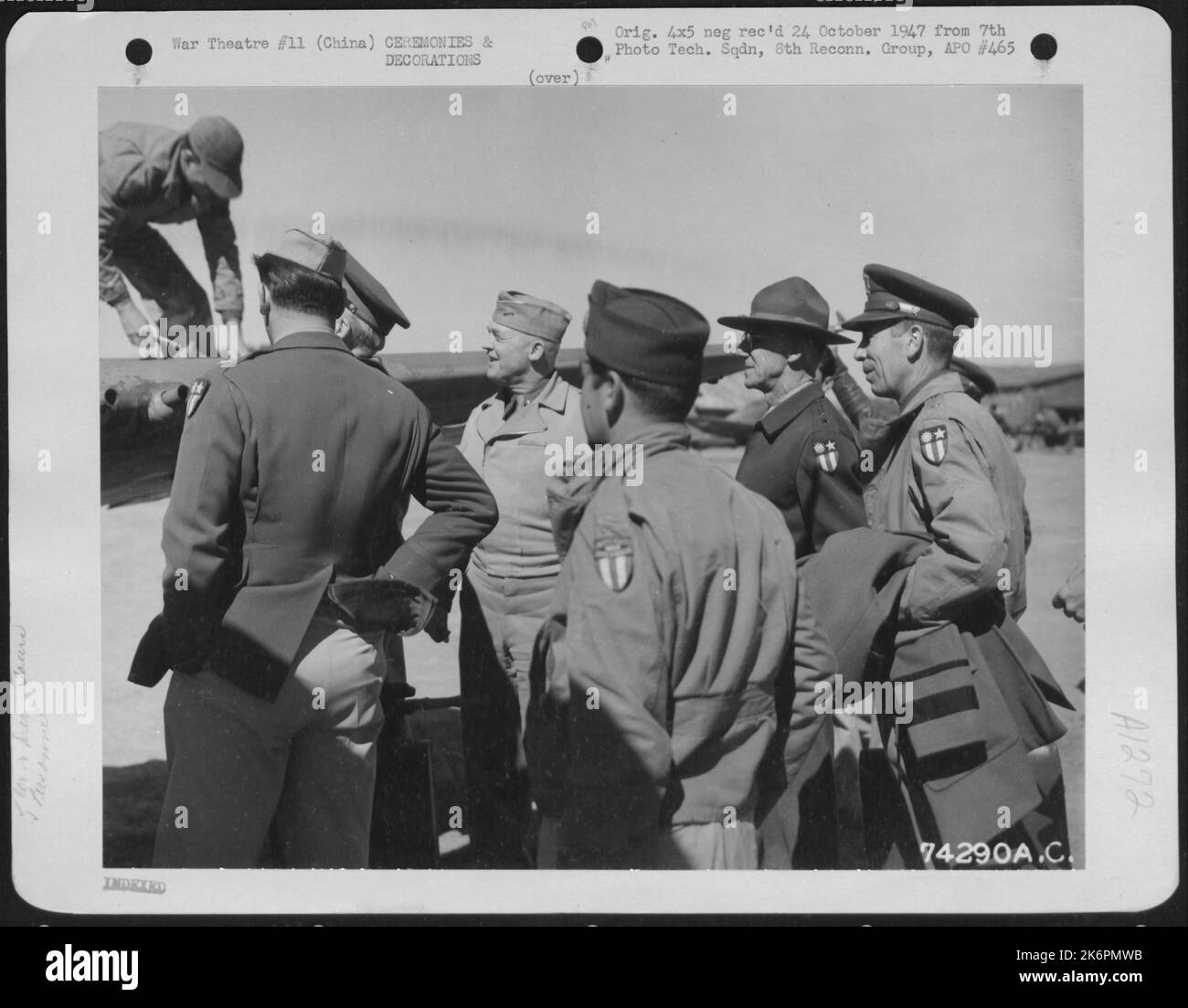 Lt. General Henry H. Arnold, Lt. General Joseph W. Stilwell And Brig ... Lt. General Henry H. Arnold, Lt. General Joseph W. Stilwell And Brig ...
