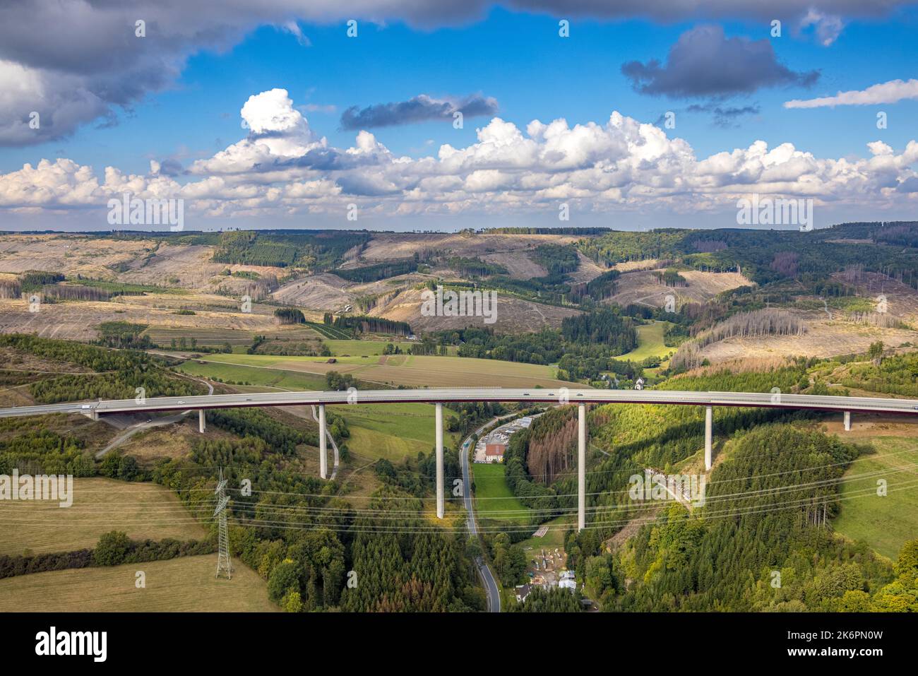 Valley bridge of the a46 freeway hi-res stock photography and images ...