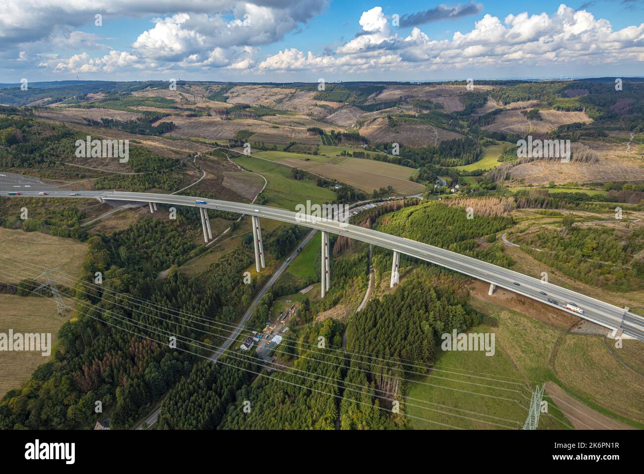 Freeway a46 viaduct hi-res stock photography and images - Alamy