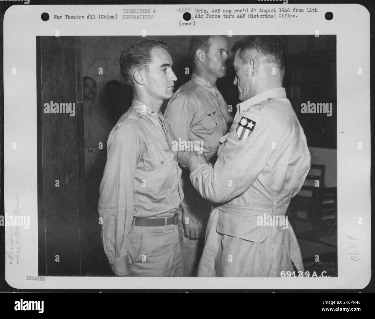 Colonel John K. Hester Is Decorated By Major General Claire J ...