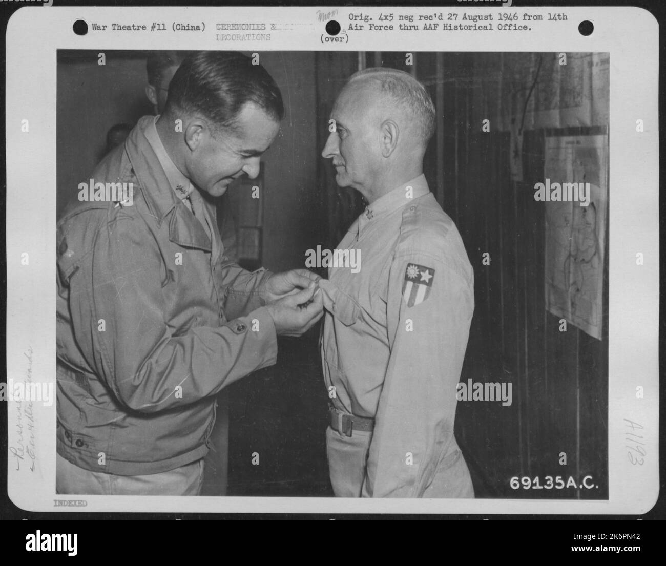 Colonel Milner Is Decorated By Major General Charles B. Stone At A 14Th ...