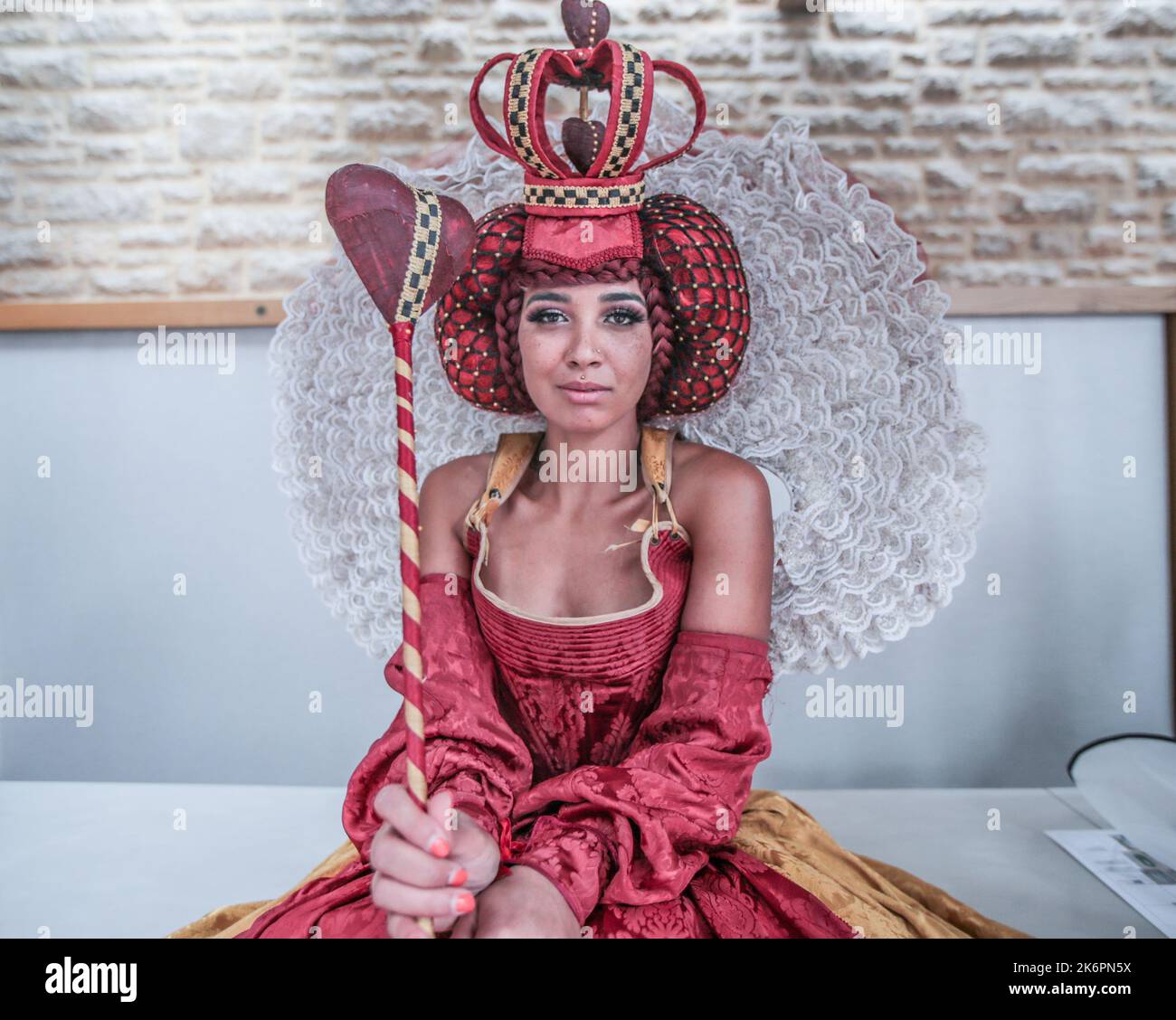 London UK 15 Oct 2022 The Golden Key Circus The Fair of Topsy Turvy ...