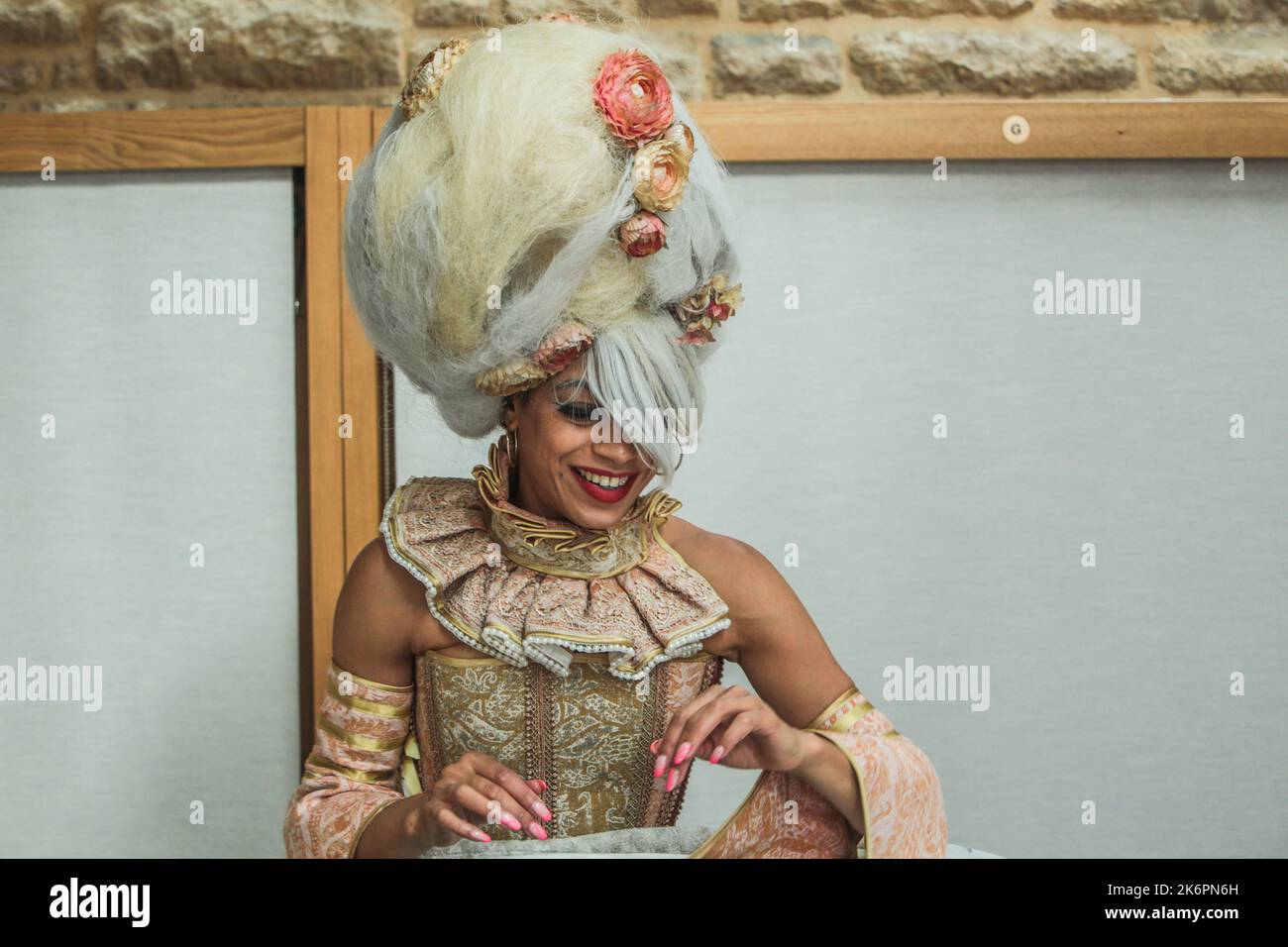 London UK 15 Oct 2022 The Golden Key Circus The Fair of Topsy Turvy ...