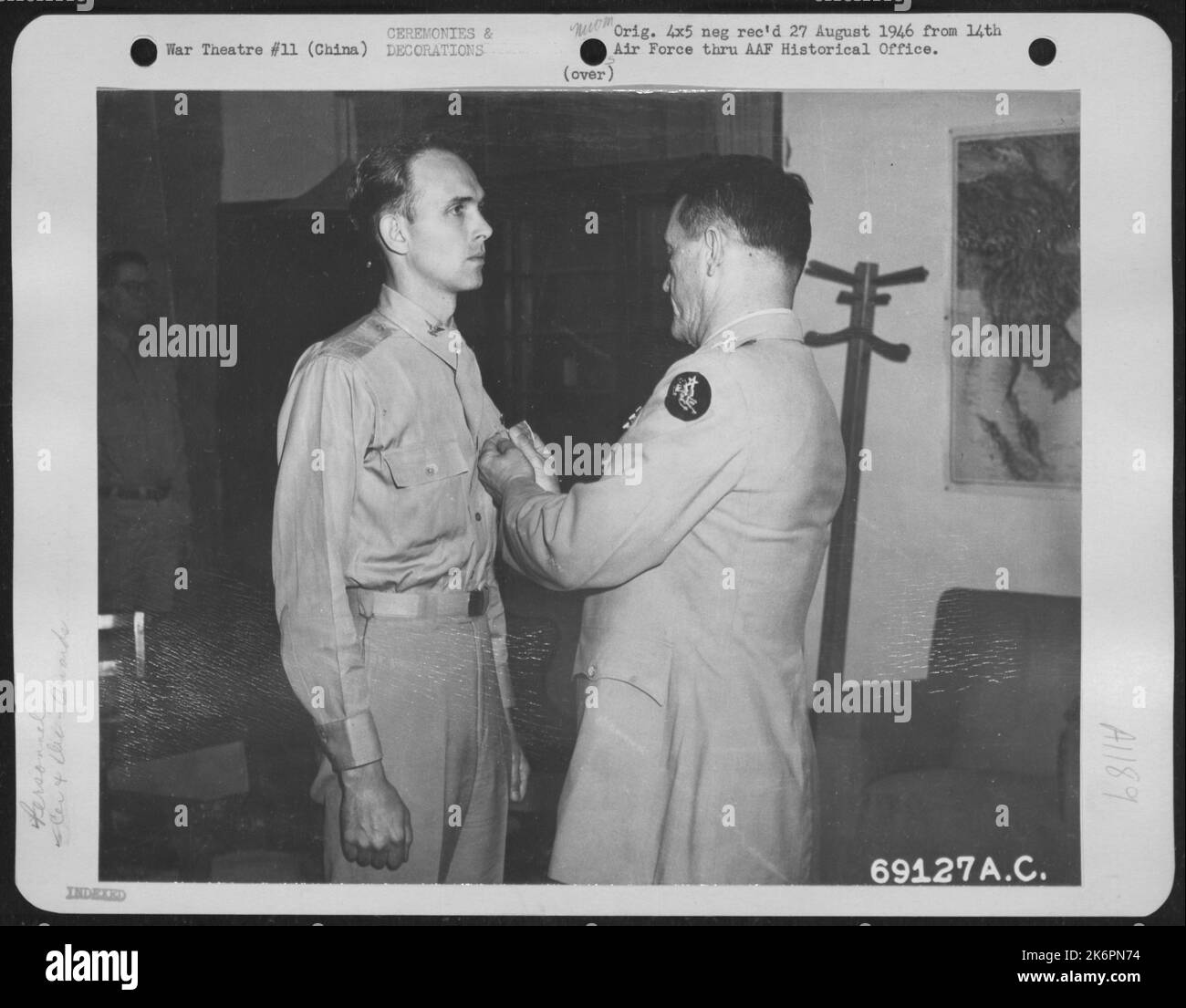 Colonel Donald L. Clark Of Shreveport, Louisiana, Commanding Officer Of ...