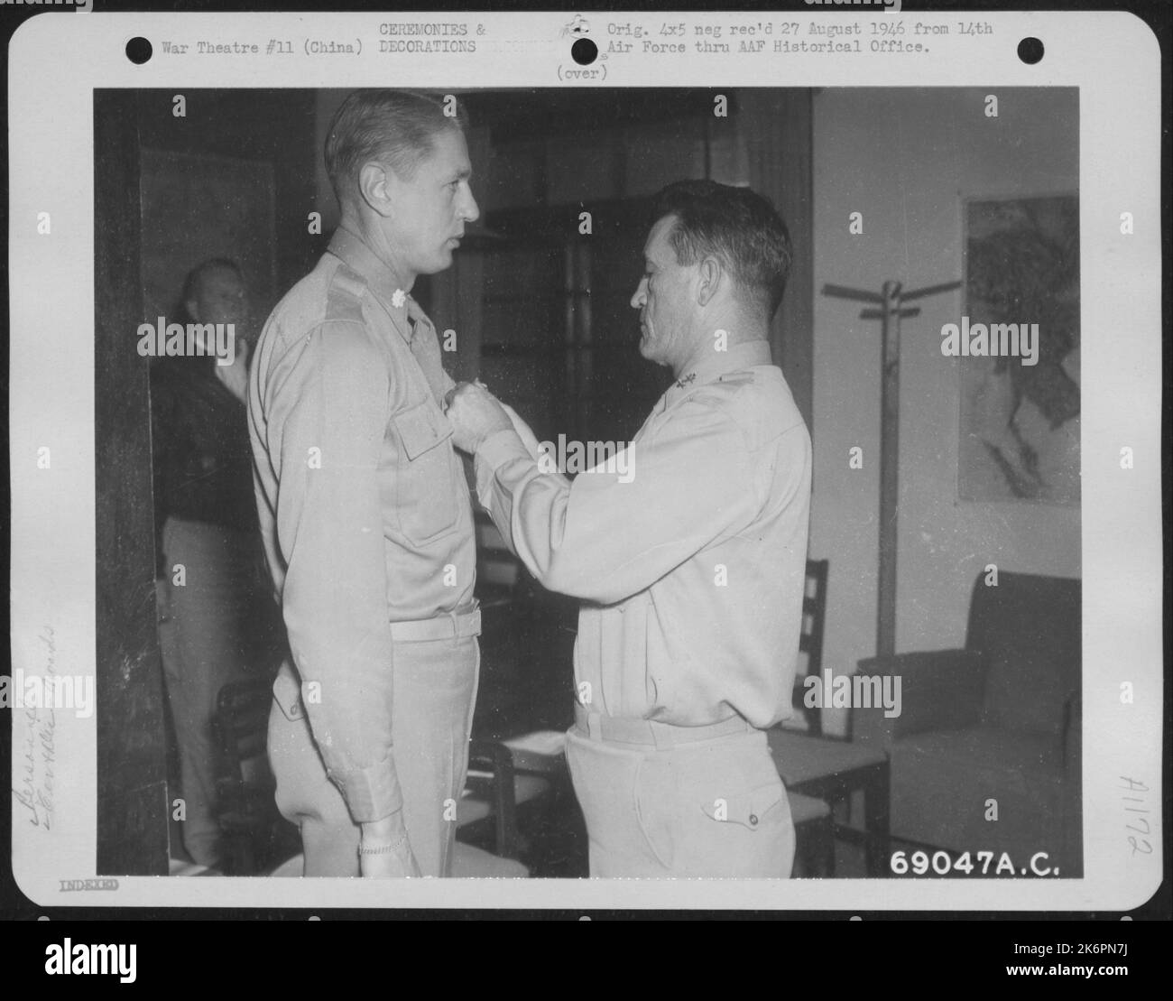 Headquarters, Fourteenth Air Force, China -- Lt. Colonel John M ...