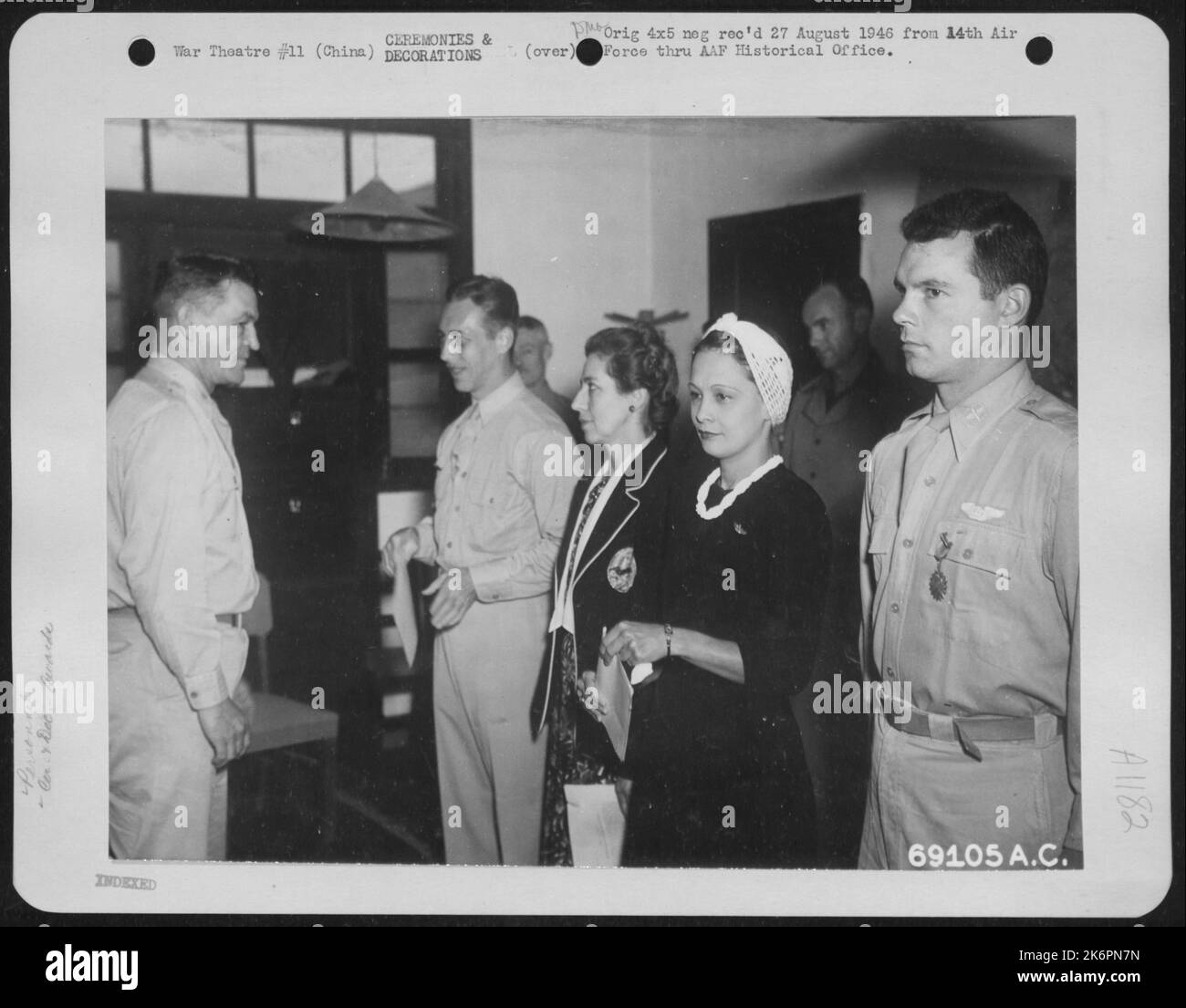 China - Major General Claire L. Chennault, Commanding General Of The ...