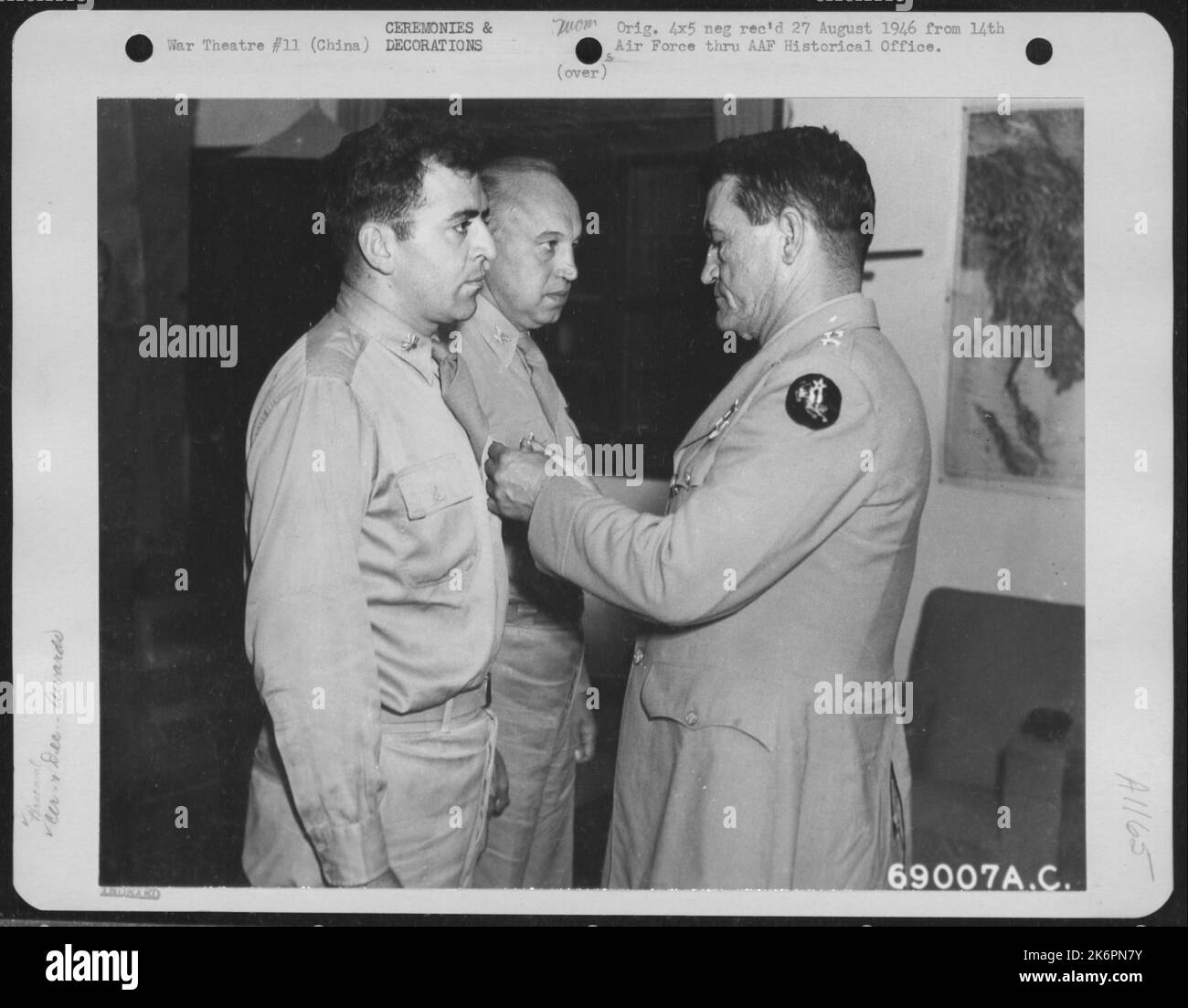 Headquarters Fourteenth Air Force, China -- Major Joseph C. Elia Of ...