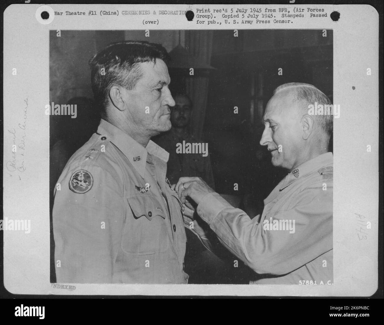 Major General Clair L. Chennault, Commanding General Of The 14Th Air ...