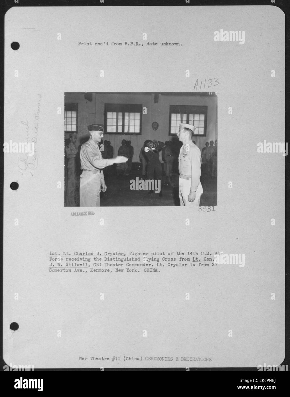 Lt gen joseph w stilwell hi-res stock photography and images - Alamy