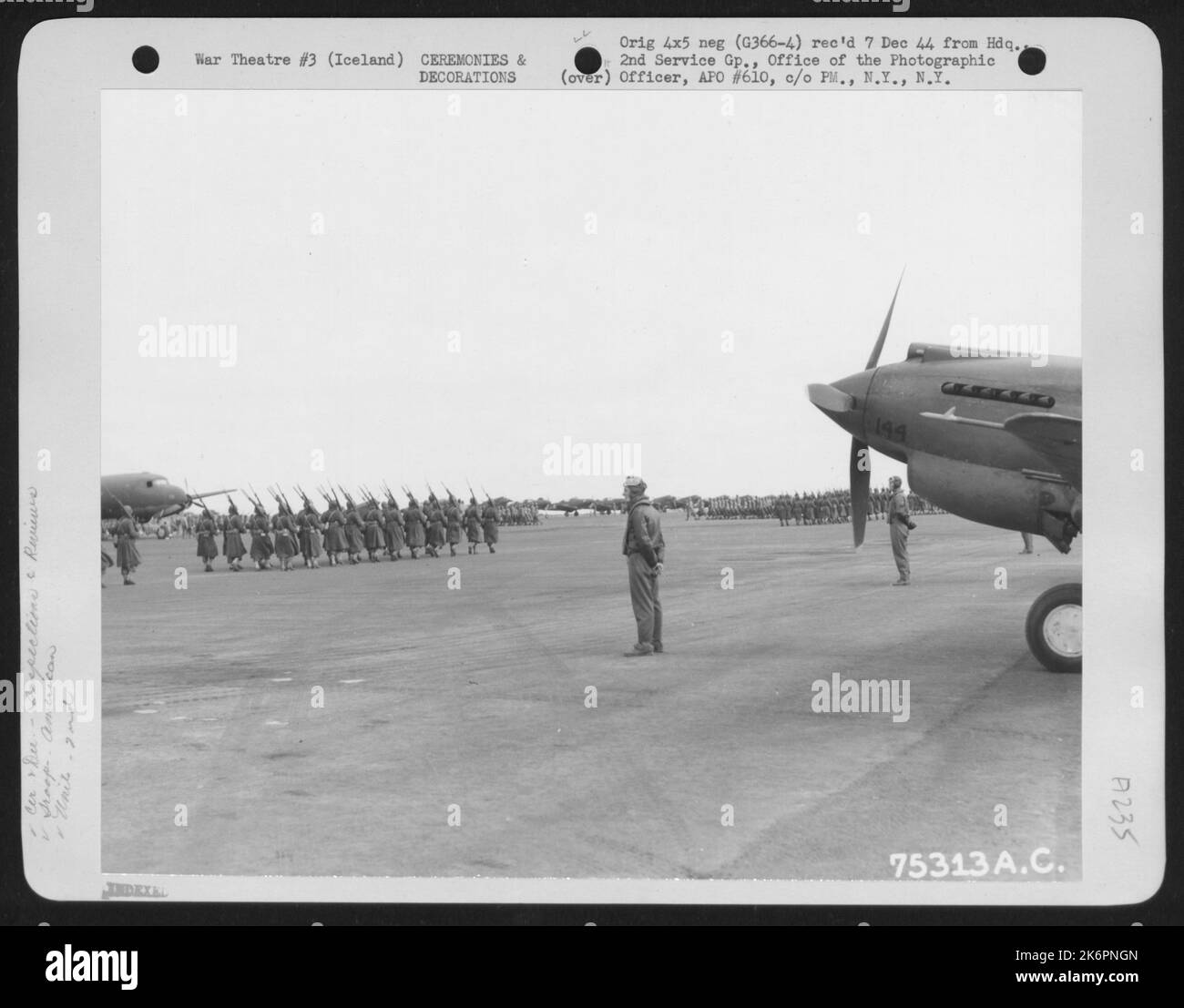 Troops March In Review During A Ceremony In Honor Of The Departure Of ...