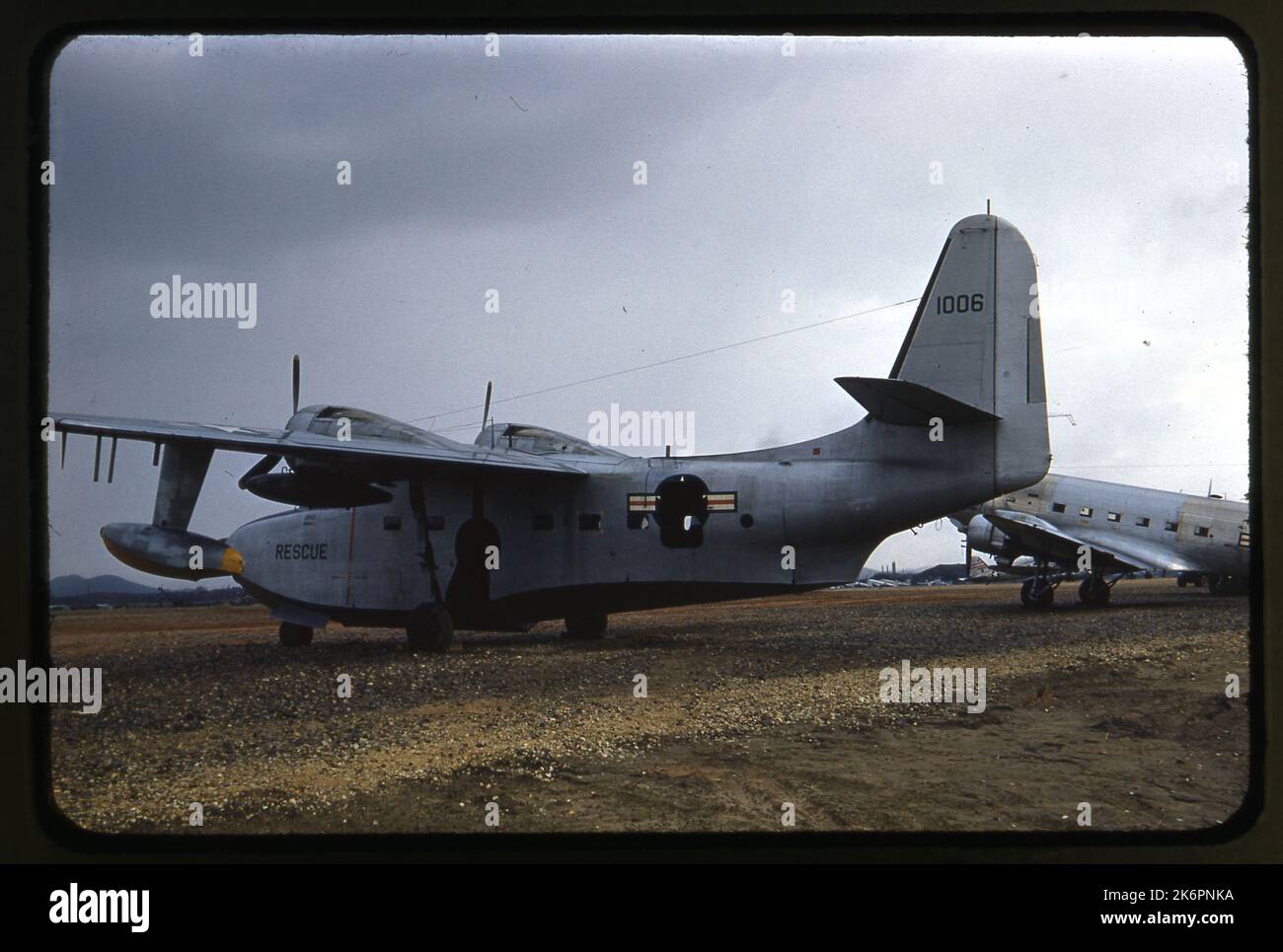 One-half left rear view of a Grumman SA-16A Albatross (s/n 51-006 ...