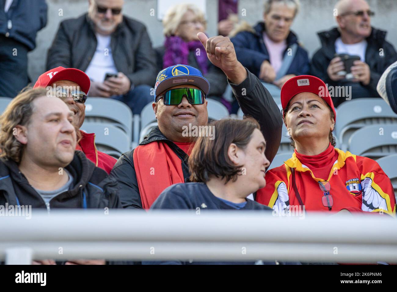 Samoa fans fans arrive for the game during the Rugby League World Cup ...