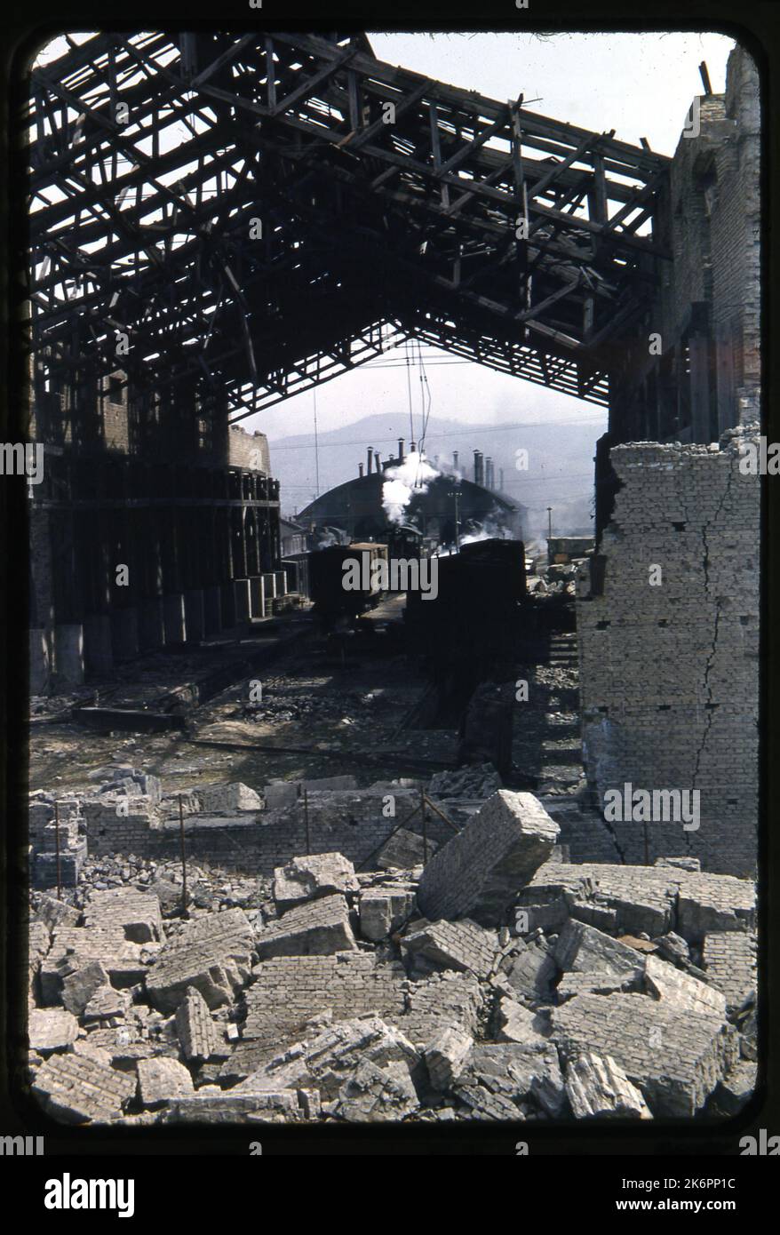 Bombed train hi-res stock photography and images - Alamy