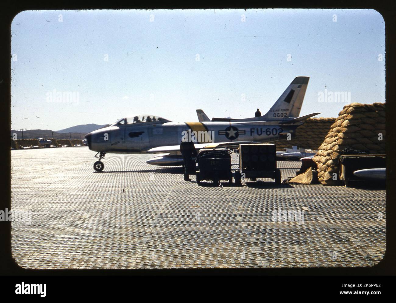 F 86e sabre hi-res stock photography and images - Alamy