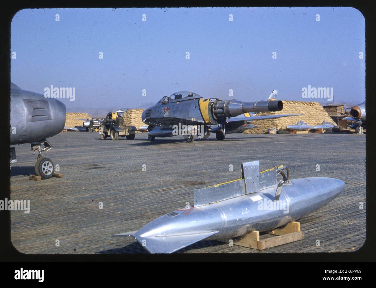 Most of a North American F-86 Sabre (s/n 51-2737; c/n 172-20) being ...